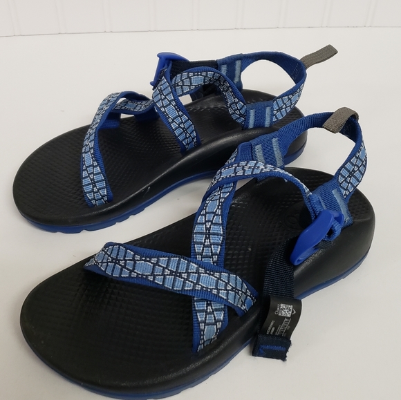 Chaco | Shoes | Chaco Kids Unisex Blue Swell Eclipse Z Ecotrend Sandal ...